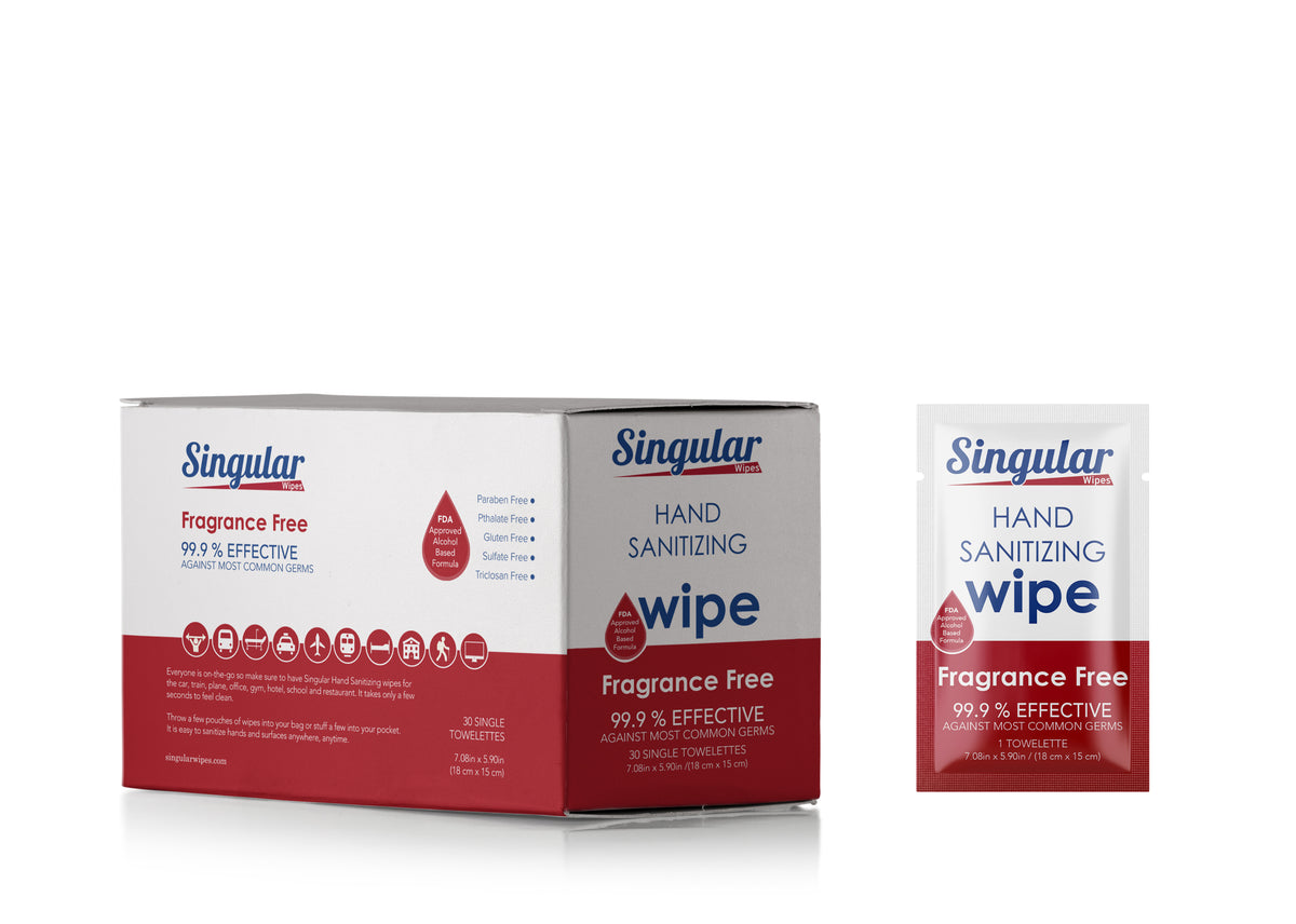 HAND SANITIZING WIPES - Individually Packed Premium Hand Sanitizing Wi ...